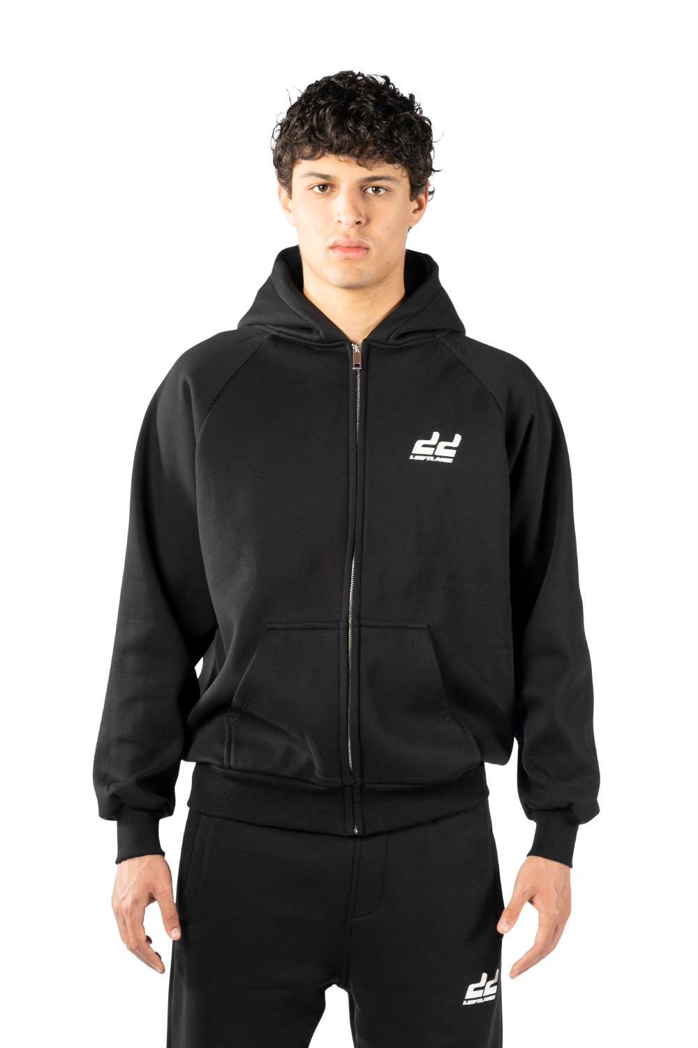 Basic Zipper Black V2